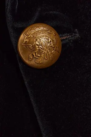 Etro Velvet Double-breasted Blazer In By