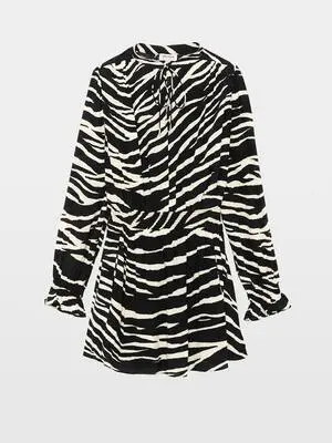 Zadig&Voltaire Rayados Dress - Black