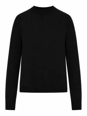 Max Mara Crewneck Cashmere Sweater - Black