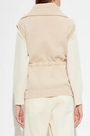 Moncler Wool Hooded Vest