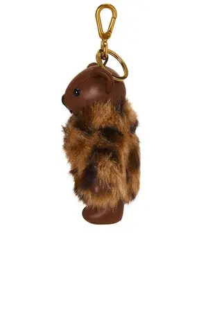 Burberry Thomas Evening Bag Charm In Brown