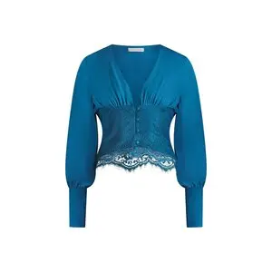 SCARLETT GASQUE Angela Top - Blue