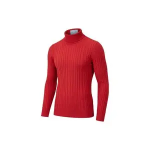RON TOMSON Roll Neck Ribbed Sweater