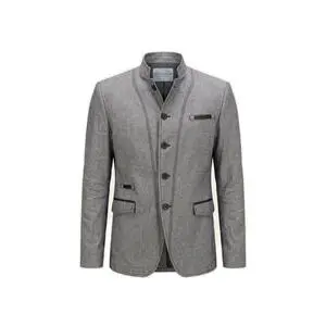 RON TOMSON Symmetric Button Closure Jacket - Grey