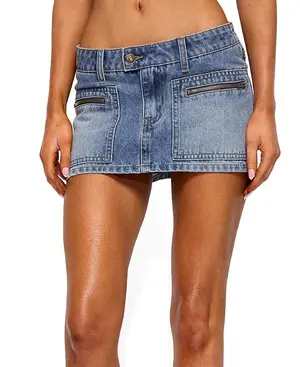 EDIKTED Verena Zip Pocket Micro Skort