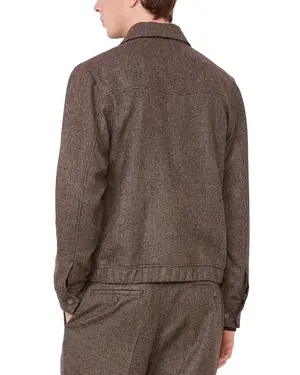 Officine Générale Marlino Brush Pattern Jacket