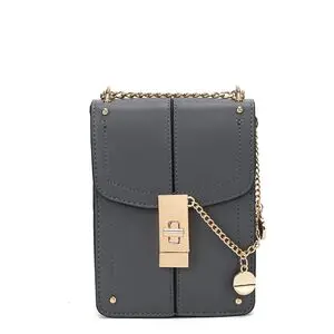 MKF COLLECTION BY MIA K. Iona Crossbody Bag Charcoal Gray
