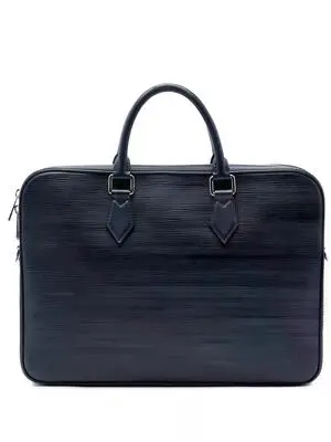 LOUIS VUITTON 2017 Epi Dandy Pm Business Bag