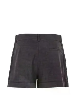 Moschino Pleated Logo-tape Shorts