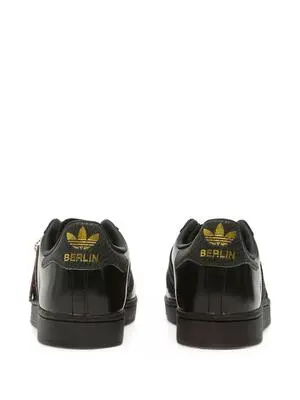Adidas Superstar Ii Snakeskin-effect Sneakers