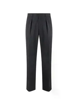 SLOWEAR Pleated Straight-leg Trousers