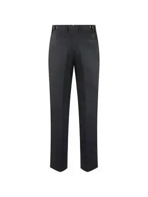 SLOWEAR Pleated Straight-leg Trousers