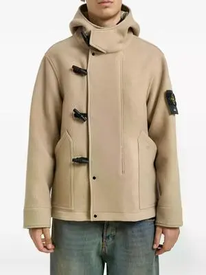 Stone Island 4100039 Heavy Melton Parka - Neutrals