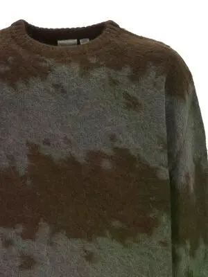 Gramicci Mohair Splatter-pattern Mohair-blend Sweater