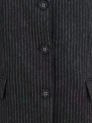 GANNI Pinstriped Blazer