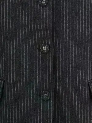 GANNI Pinstriped Blazer
