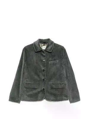 19.61 MILANO Corduroy Button-down Jacket - Grey