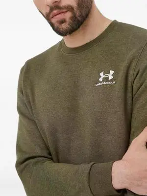 Under Armour Logo-print Crew-neck Sweatshirt
