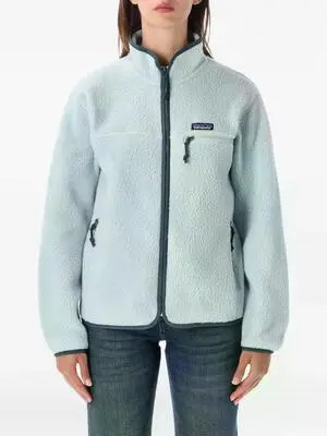 Patagonia Fleece Zip-up Jacket Blue