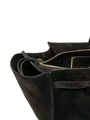 Benedetta Bruzziches Mame Weekend Isuede Buckled Shoulder Bag