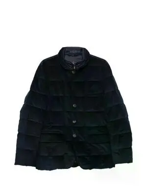 FAY Quilted Corduroy Jacket - Blue