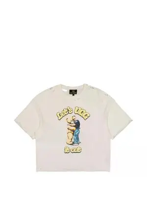 UGG X Willy Chavarria Hug It Graphic-print T-shirt - Neutrals