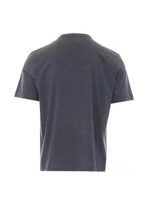 LANVIN Embroidered-logo Crew-neck T-shirt