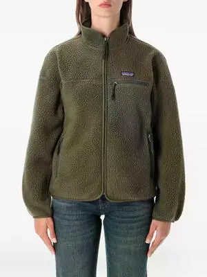 Patagonia Logo-patch Fleece Jacket
