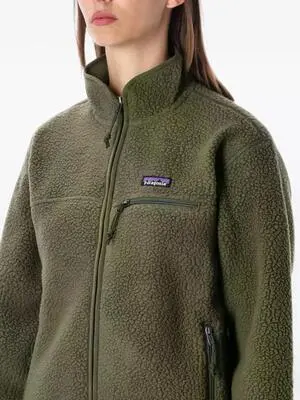 Patagonia Logo-patch Fleece Jacket