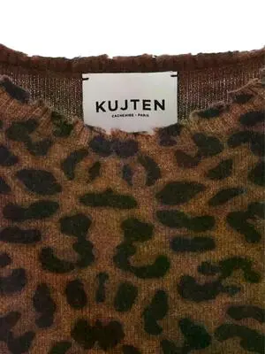 KUJTEN Melah Leopard-print Sweater