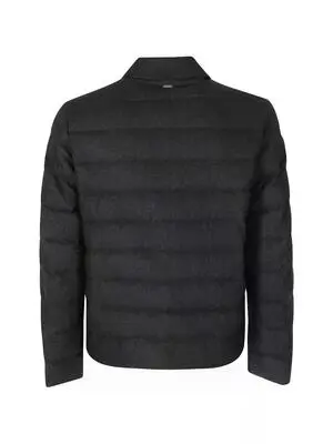 Herno La Camicia Quilted Button-down Jacket - Grey