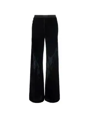 SEMICOUTURE Chelle Logo-waistband Trousers