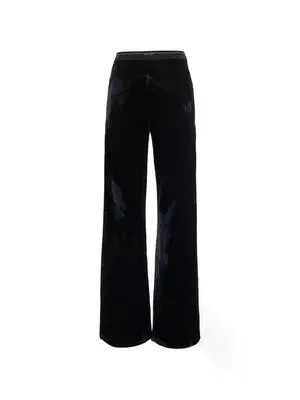 SEMICOUTURE Chelle Logo-waistband Trousers