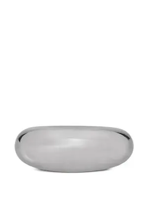 THE FRANKIE SHOP Lena Polished Chunky Cuff Bracelet - Silver