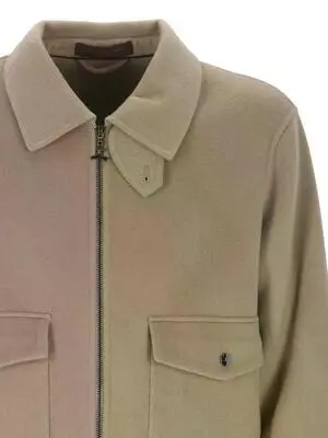 ON THE BUND Zip-up Bomber Jacket