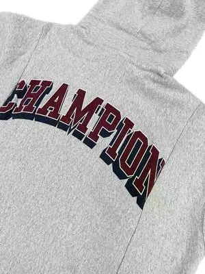 Champion Logo-print Panelled Hoodie
