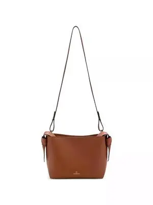 LA PORTEGNA Paulita Leather Shoulder Bag