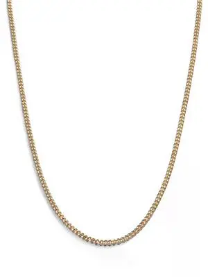 MARIA BLACK Curb Chain Necklace
