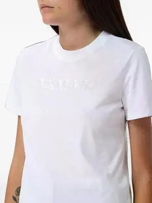 Emporio Armani Sequin-logo T-shirt