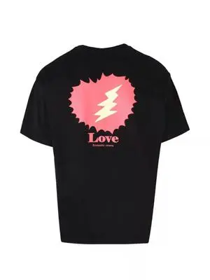 ROMANTIC CROWN Graphic-print T-shirt - Black
