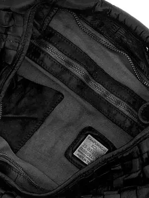 CAMPOMAGGI Edera Woven Leather Shoulder Bag