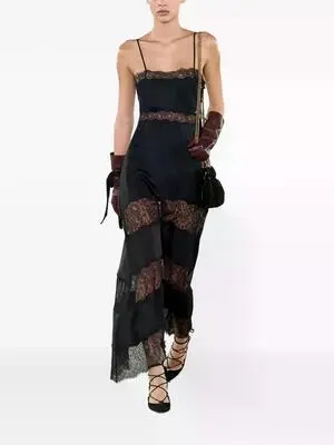 Ulla Johnson Coco Lace-panelled Asymmetric Dress