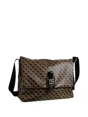 GHERARDINI Large Softy Logo-print Buckle-fastening Shoulder Bag