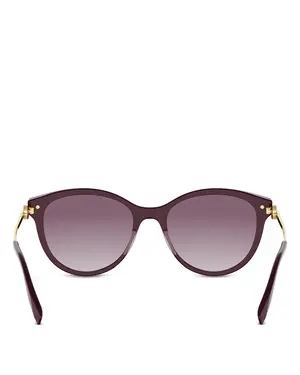 BVLGARI Round Sunglasses, 54mm