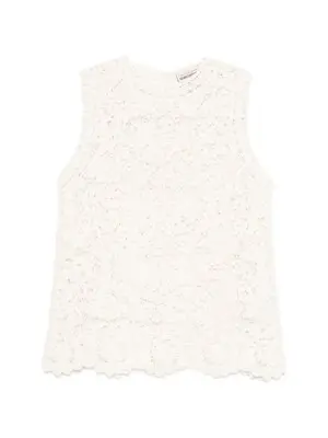 SEMICOUTURE Kristia Vest - White