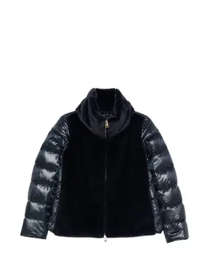 Herno Nylon Bomber Jacket - Blue
