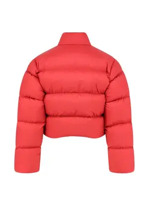 Gucci Cropped Down Jacket - Red