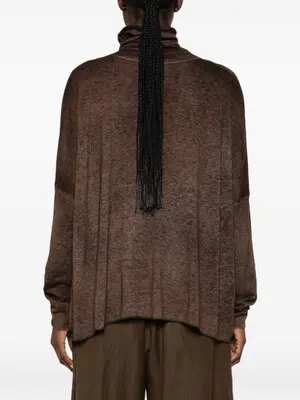 Avant Toi Ultralight Cashmere Turtle-neck Sweater