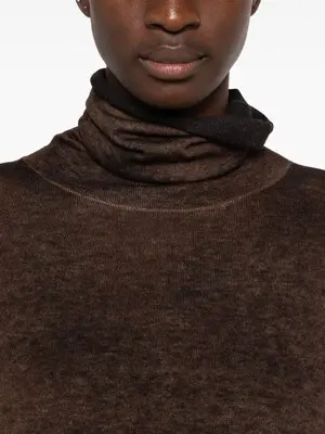 Avant Toi Ultralight Cashmere Turtle-neck Sweater