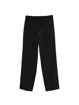 Drole De Monsieur Drawstring Trousers - Black